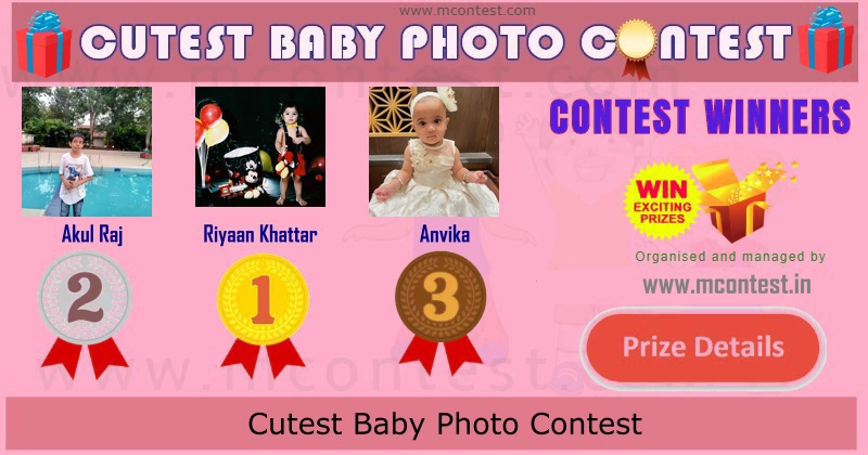Cutest baby photo contest winners list
